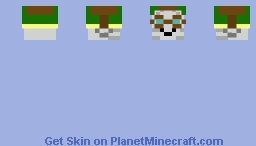 Mini Happy Ghast (Green) Minecraft Skin