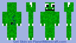 Green Dinosaur Minecraft Skin