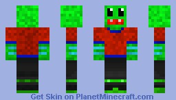 green monster Minecraft Skin