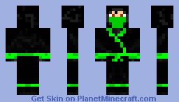 green ninja Minecraft Skin
