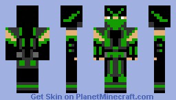 Green Ninja Minecraft Skin