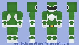 Green Ranger - Power Rangers Minecraft Skin