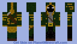 Hooded Ranger(green) Minecraft Skin