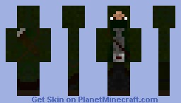 Steve, the Green Ranger Minecraft Skin