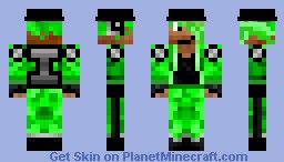 green boy Minecraft Skin