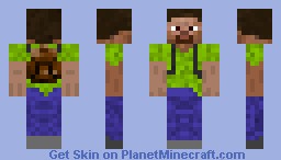 adventure (green) Minecraft Skin