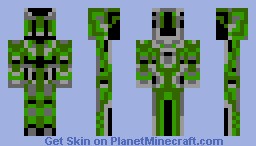 green assassin skin Minecraft Skin