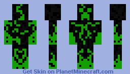 Green Creeper! Minecraft Skin