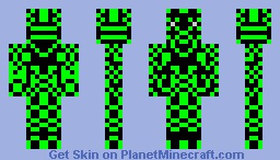 Green Ghost Minecraft Skin