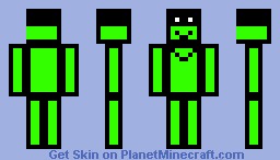 Green guy Minecraft Skin