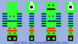 GREEN GUY Minecraft Skin