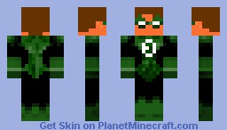 Green lantern Minecraft Skin