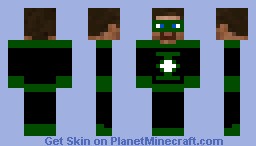 Green Lantern Minecraft Skin