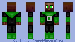 green lantern Minecraft Skin