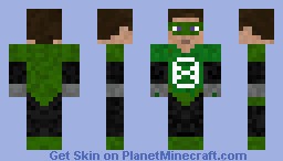 green lantern Minecraft Skin