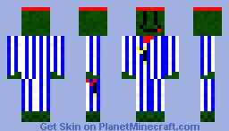 Green Train Conductor (Request) Minecraft Skin
