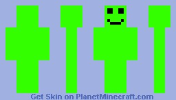 jelly bean green Minecraft Skin