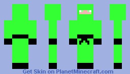 green ninja Minecraft Skin