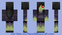 Elphaba From Wicked Minecraft Skin