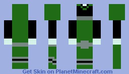 green power ranger Minecraft Skin