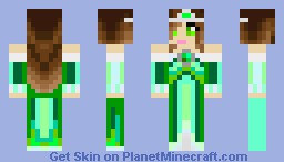 Green Princess! Minecraft Skin