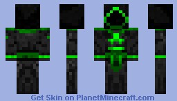 the green reaper! Minecraft Skin