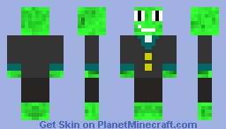 GREEN THING!!!! Minecraft Skin