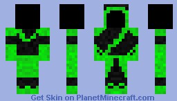 Green wizard Minecraft Skin