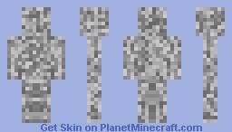 grey man Minecraft Skin