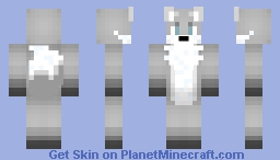 Grey fox Minecraft Skin