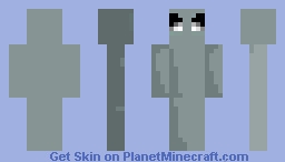 Gray Alien Minecraft Skin