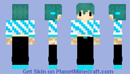 Grian Aqua Axolotls (MCC22) Minecraft Skin