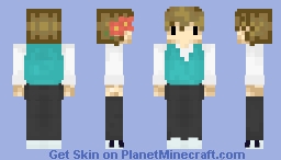 grian mcc22 aqua axolotls Minecraft Skin