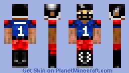 Football Player Minecraft Skin
