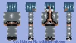 Grimmjow Jaggerjack | Bleach Minecraft Skin
