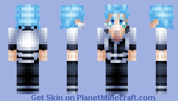 Grimmjow Jaegerjaquez | Bleach Minecraft Skin