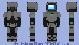 Among Us - Gris Female Minecraft Skin