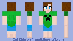 Beatiful girl :) Dowloand Minecraft Skin