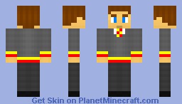 Gryffindor Student (me) Minecraft Skin