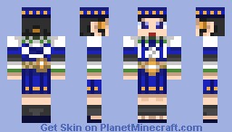 Monster Hunter Tri Arena Clerk Minecraft Skin