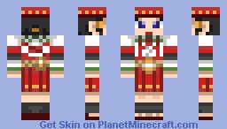 Monster Hunter Tri Tavern Quest Receptionist Minecraft Skin