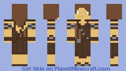 Guild Wars Ranger Minecraft Skin