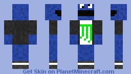 Cookie MONSTER Minecraft Skin