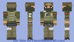 Female Volunteer Machine Gunner 🇷🇺 Minecraft Skin