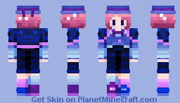 Guqqie: MCC TR2 - Blue Bats Minecraft Skin