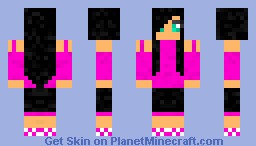 cool girl Minecraft Skin