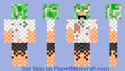 creeper mask Minecraft Skin