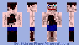 burnt guy Minecraft Skin
