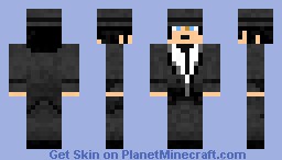 gut with top hat Minecraft Skin
