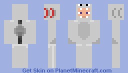 A guy in a shark costume Minecraft Skin